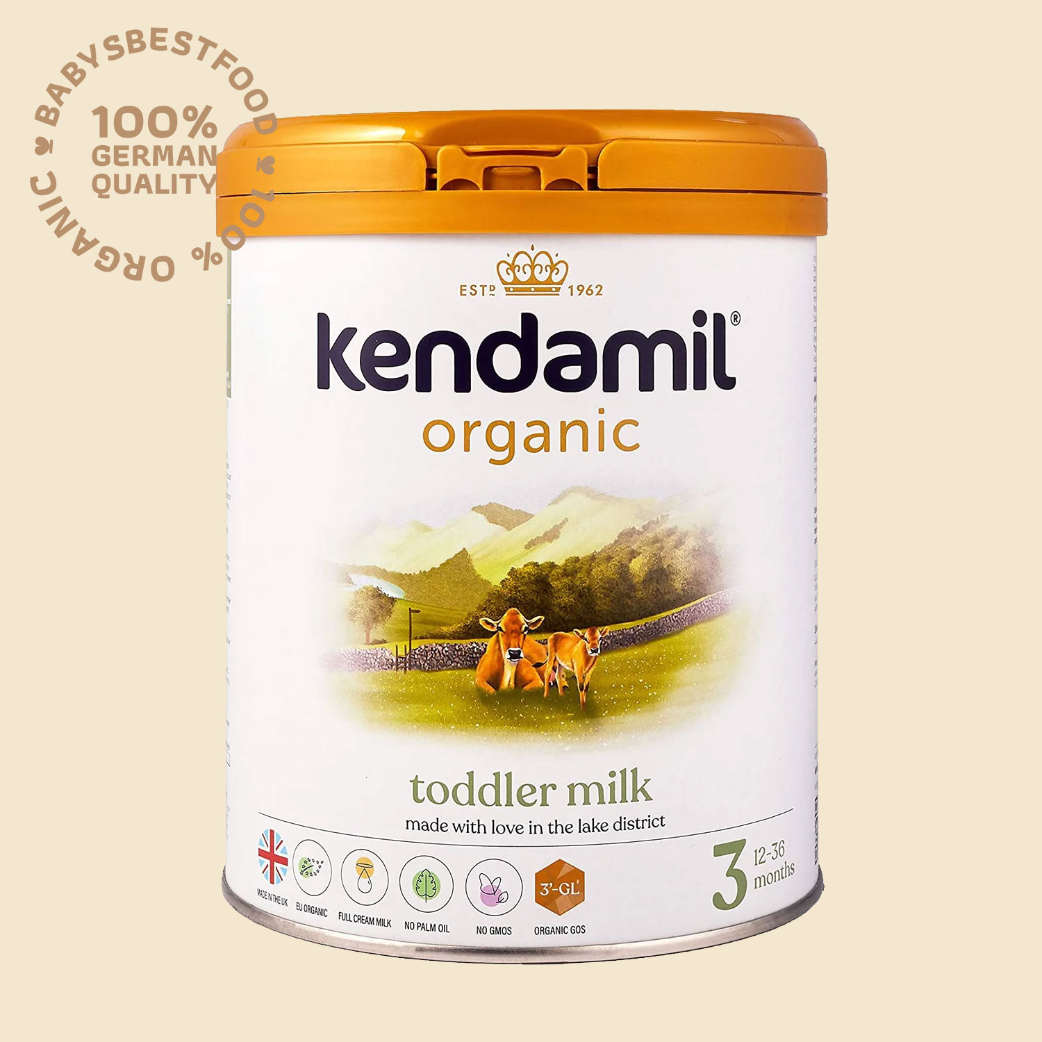 Kendamil Organic Toddler Milk (12-36 months) 800 g box
