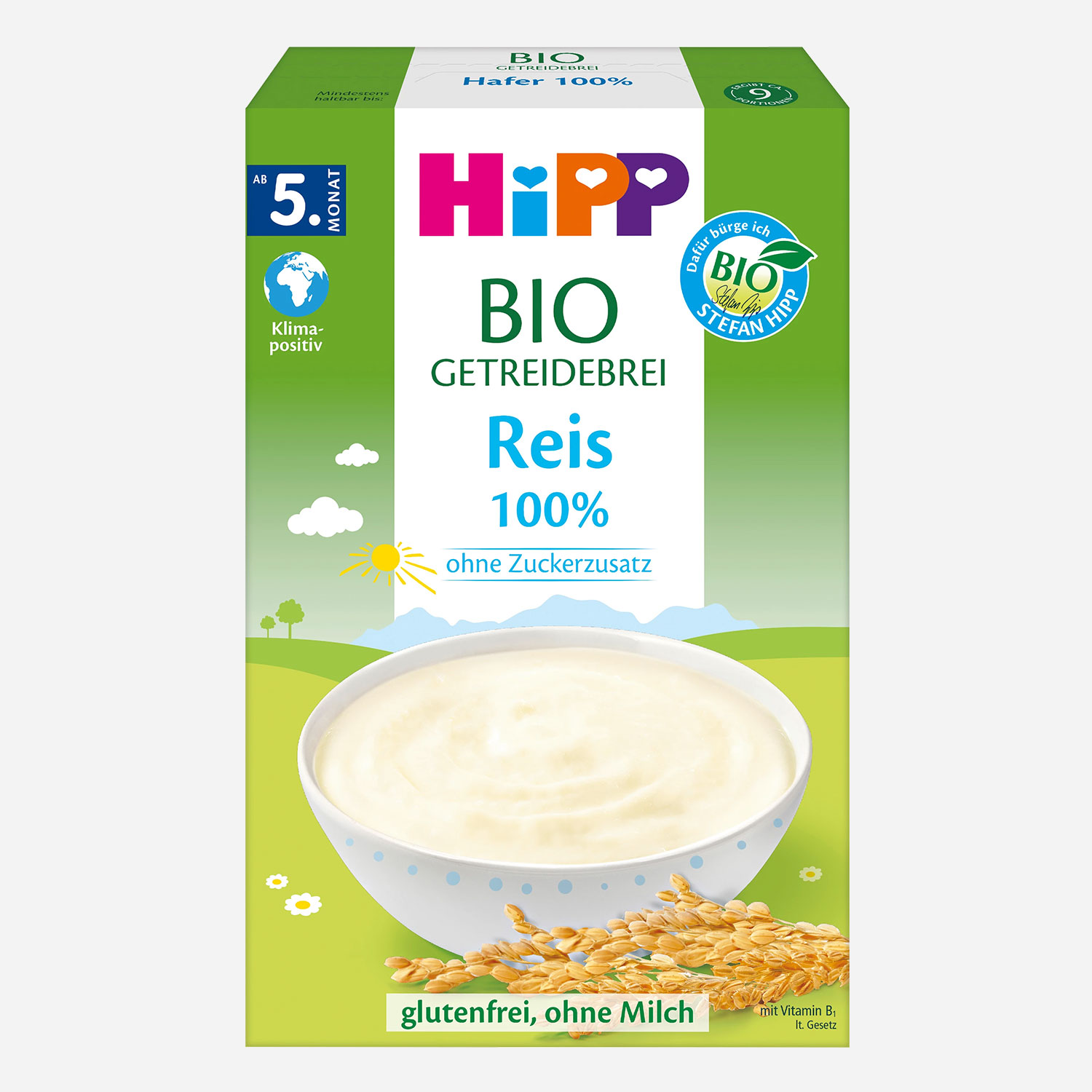 HiPP Organic Grain Porridge - 100% Rice - From the 5th Month