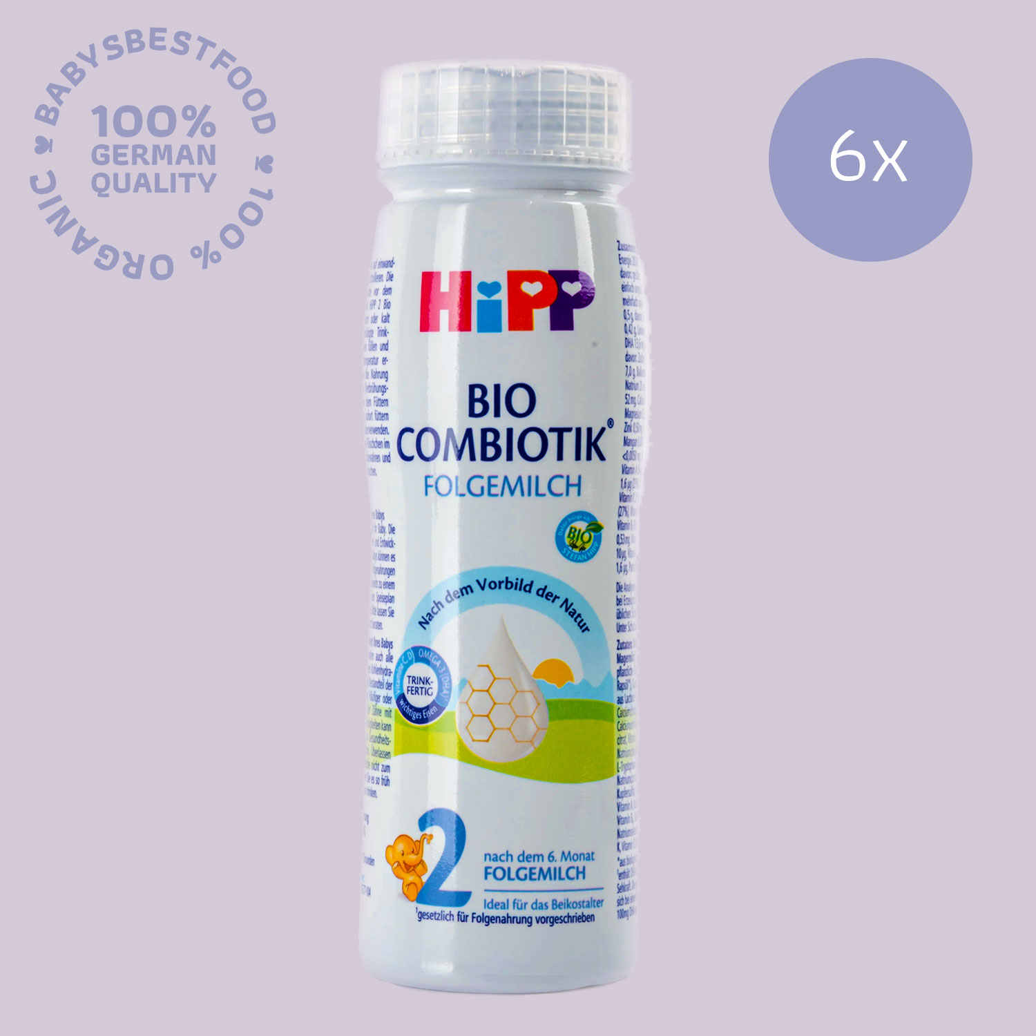 HiPP Stage 2 Combiotic (6+ Months) Ready-to-Feed 200ml