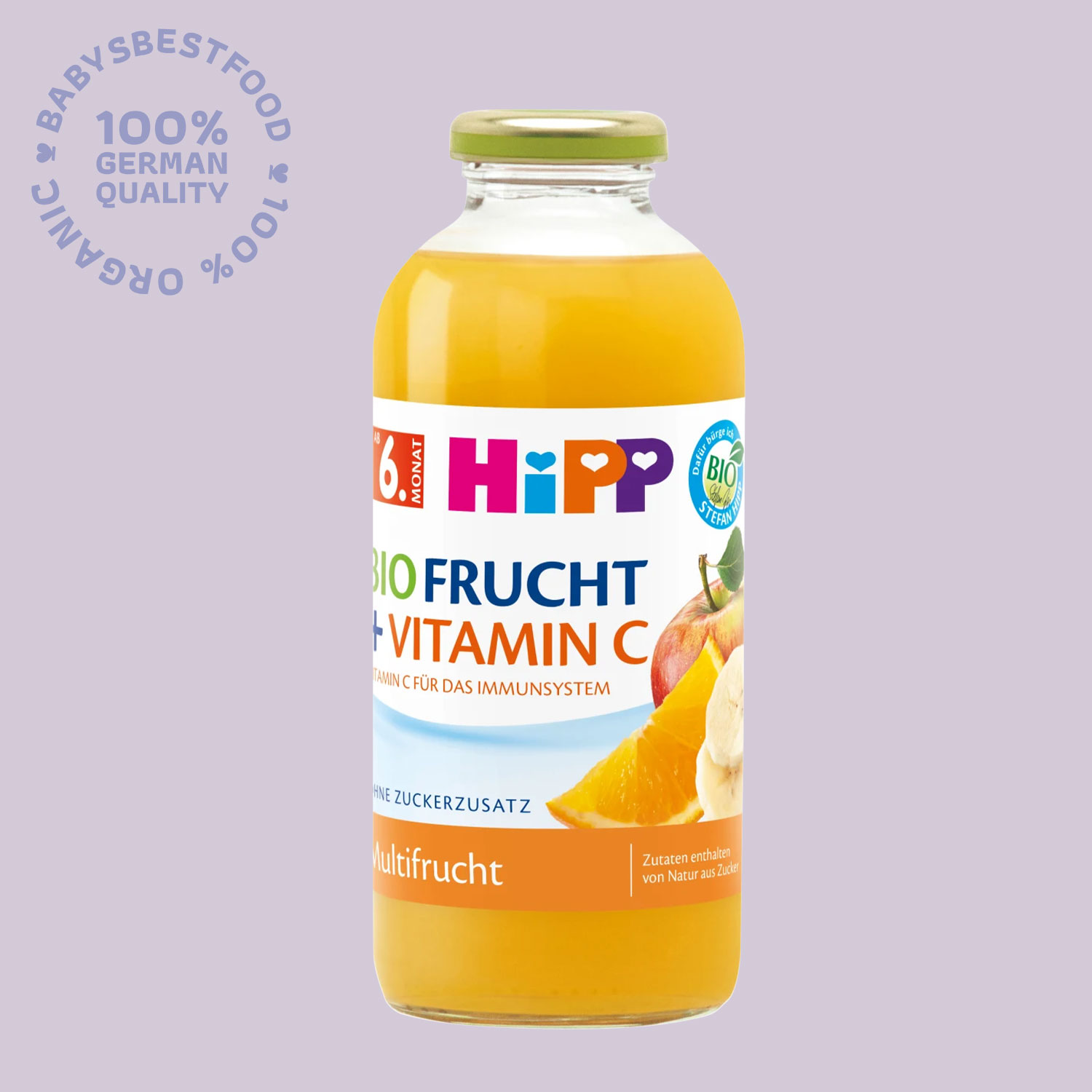 HiPP Organic Fruit Juice Multifruit + Vitamin C (500 ml)