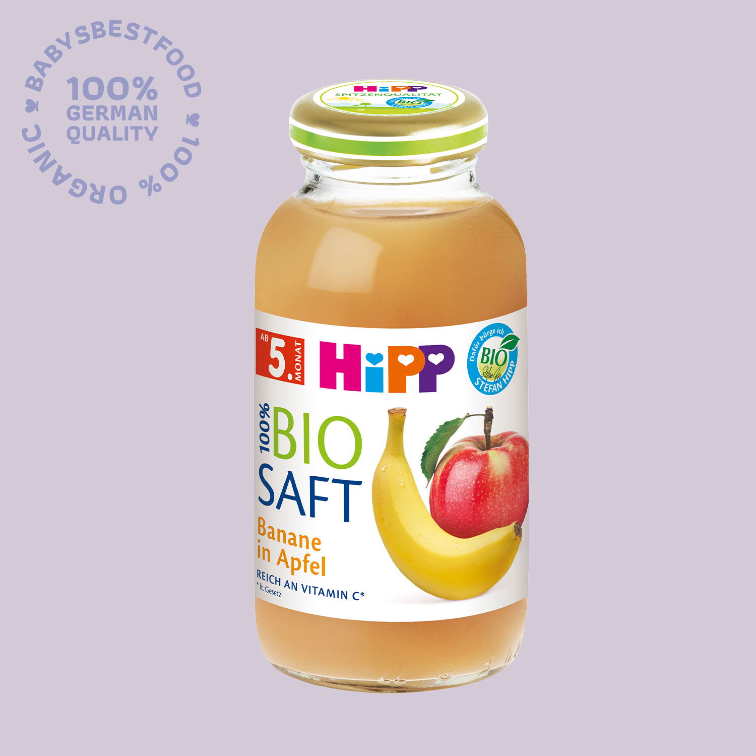 HiPP 100% Organic Juice Banana in Apple from 5 months (200 ml)