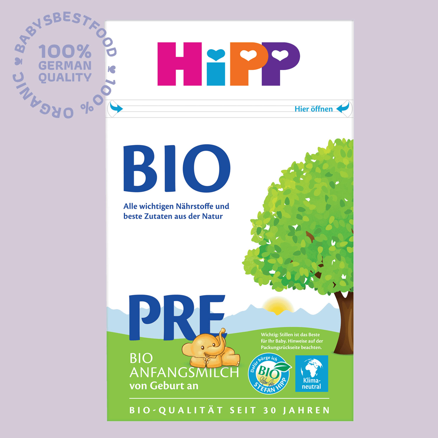 HiPP PRE Organic – Infant Formula 0+ Months (600g)