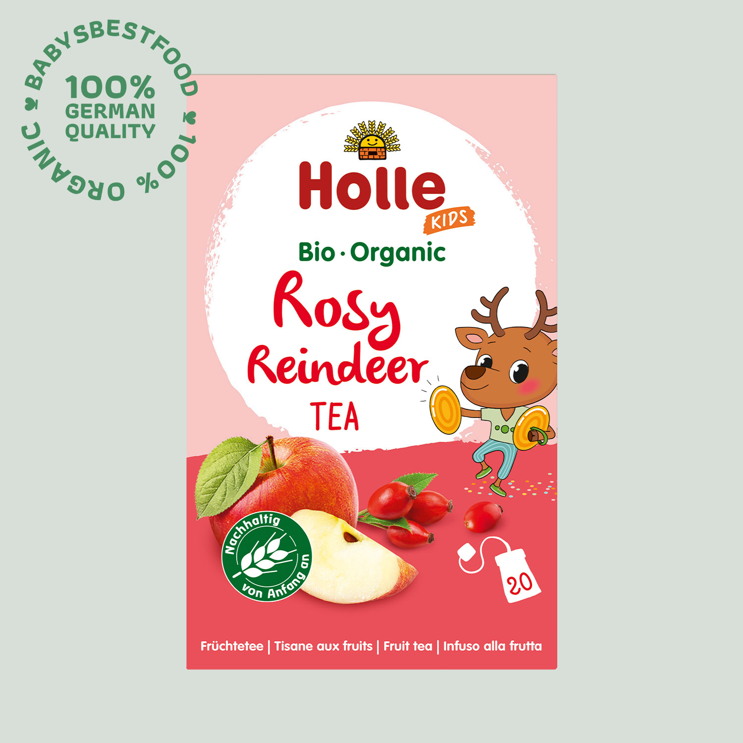 Holle Organic - Tea Rosy Reindeer (20 bags)