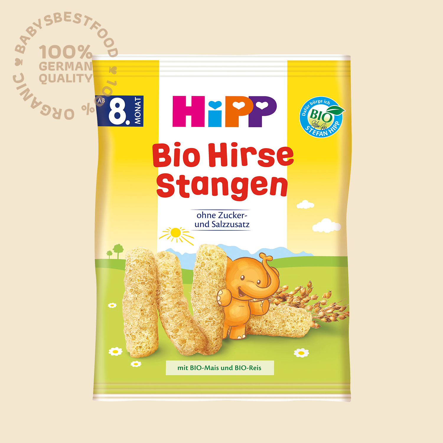 HiPP Organic Snack Millet Sticks from 8 months (30 g)
