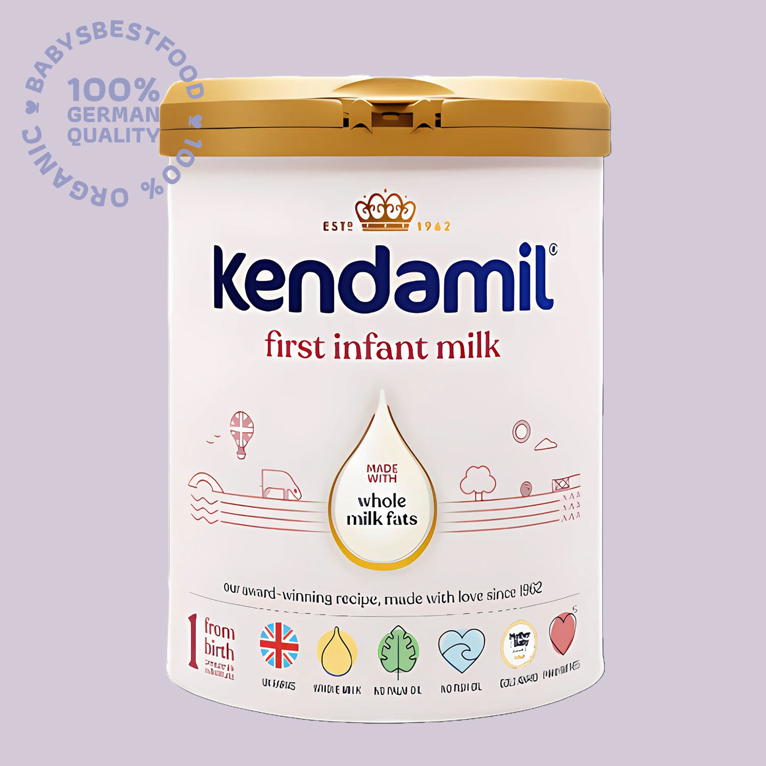 Kendamil Classic Stage 1 - UK Version - First Infant Milk Formula